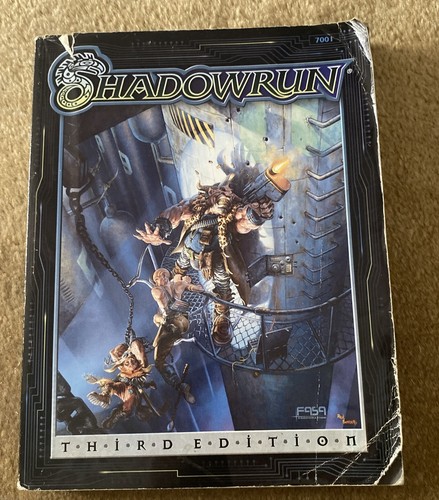 Shadowrun FASA RPG Handbook Guide Third Edition 7001 1998 | eBay