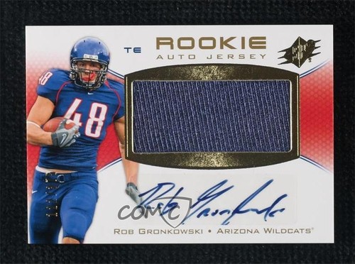 2010 SPx Rookie Auto Jersey /375 Rob Gronkowski #121 Rookie Auto RC | eBay