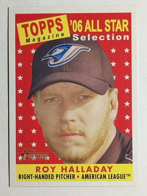 2007 Topps Heritage #493 Roy Halladay AS | eBay