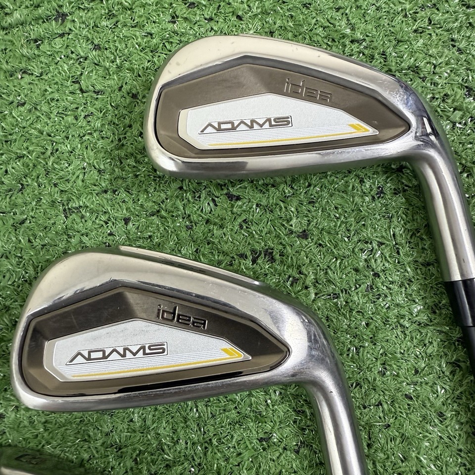 Adams Idea 2023 Iron Set 6-PW Senior F2 Flex UST Mamiya Helium 60 +1/2 ...