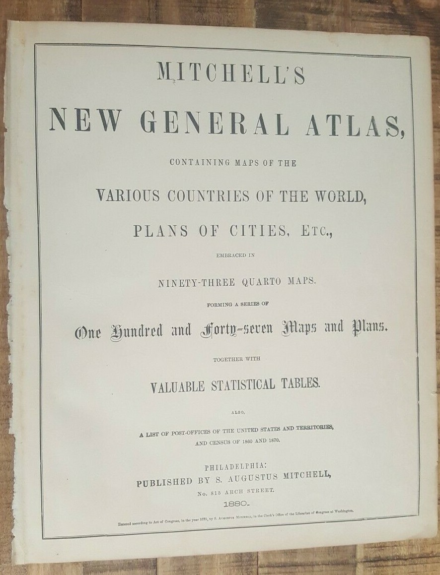 Antique Hand Colored MAP - NORTH WESTERN AMERICA (ALASKA) - 1880 | eBay