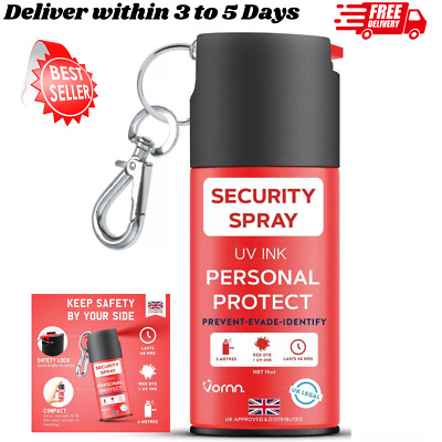 UK Legal Self Defense Spray Long Lasting Criminal Identifier Spray Colt ...