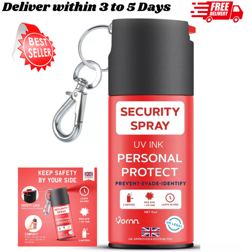 UK Legal Self Defense Spray Long Lasting Criminal Identifier Spray Colt ...