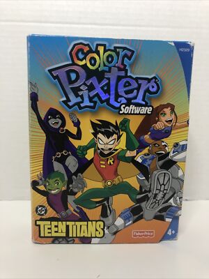Fisher Price Color Pixter Learning Software DC Teen Titans NEW | eBay