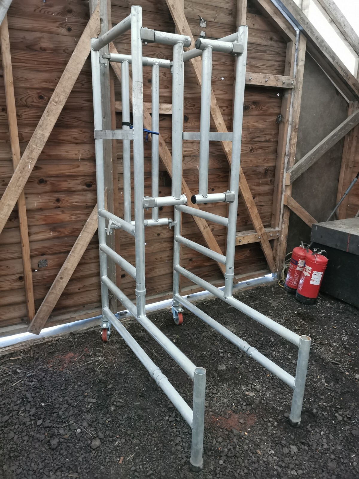 Alluminium podium scaffold tower /hop up | eBay UK