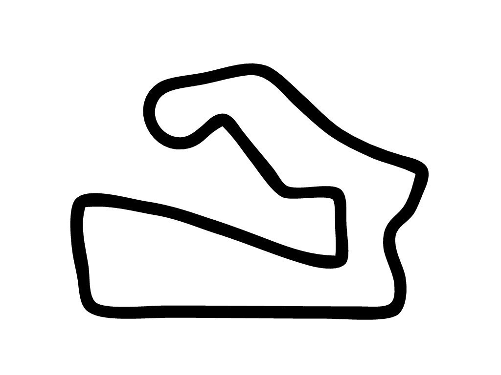 Road America Track Outline Vinyl Decal Race Track | eBay