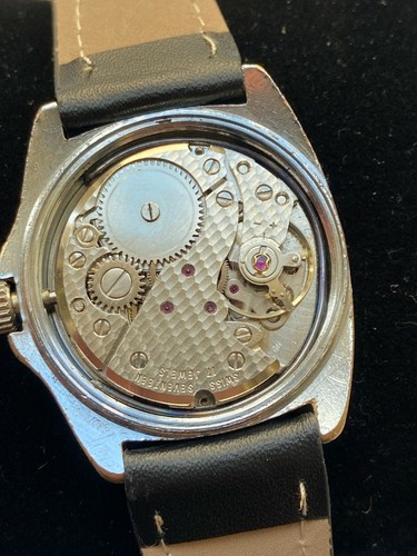 RARE Vintage MEN WATCH FACIT 17 JEWELS RRR COLLECTION SWISS MADE ...