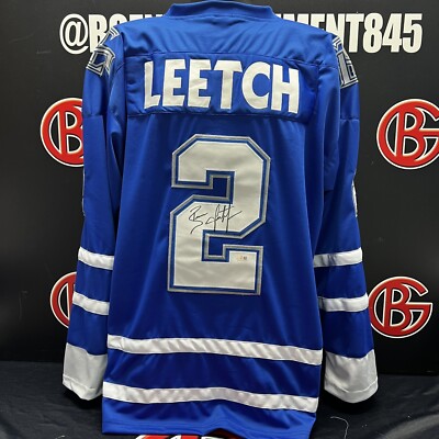 Brian Leetch Autographed Toronto Maple Leafs Jersey Signed Steiner CX ...