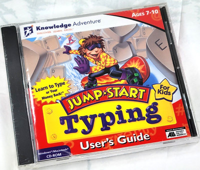 Jump Start Typing PC Game (CD-ROM, Win95 / Mac) | eBay