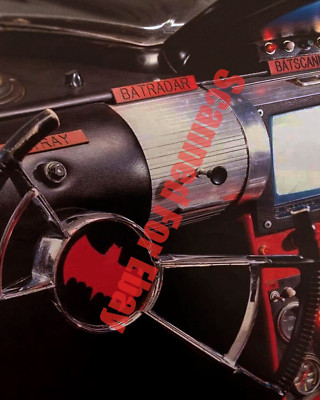 Batman 1966 TV Show Inside Batmobile Dashboard Art 8x10 Photo | eBay