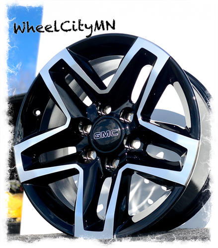 18" black machine 2020 Chevy Trail Boss replica rims fits GMC Yukon ...