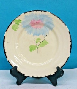 ANTIQUE CORONET WARE PARROTT & CO. BURSLEM HAND PAINTED ROUND SALAD ...