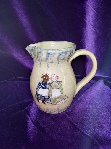Pottery Pitcher By Nancy Anderson Friends | eBay