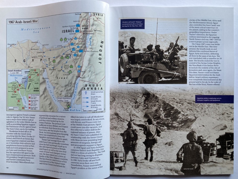 OCTOBER WAR 1973 / YOM KIPPUR WAR 2025 STRATEGY & TACTICS QUARTERLY ...