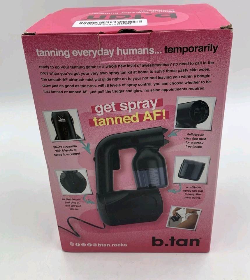 b.tan Spray AF Tan Kit At Home Tanning Kit & 8oz Mist Spray - SHIPS ...