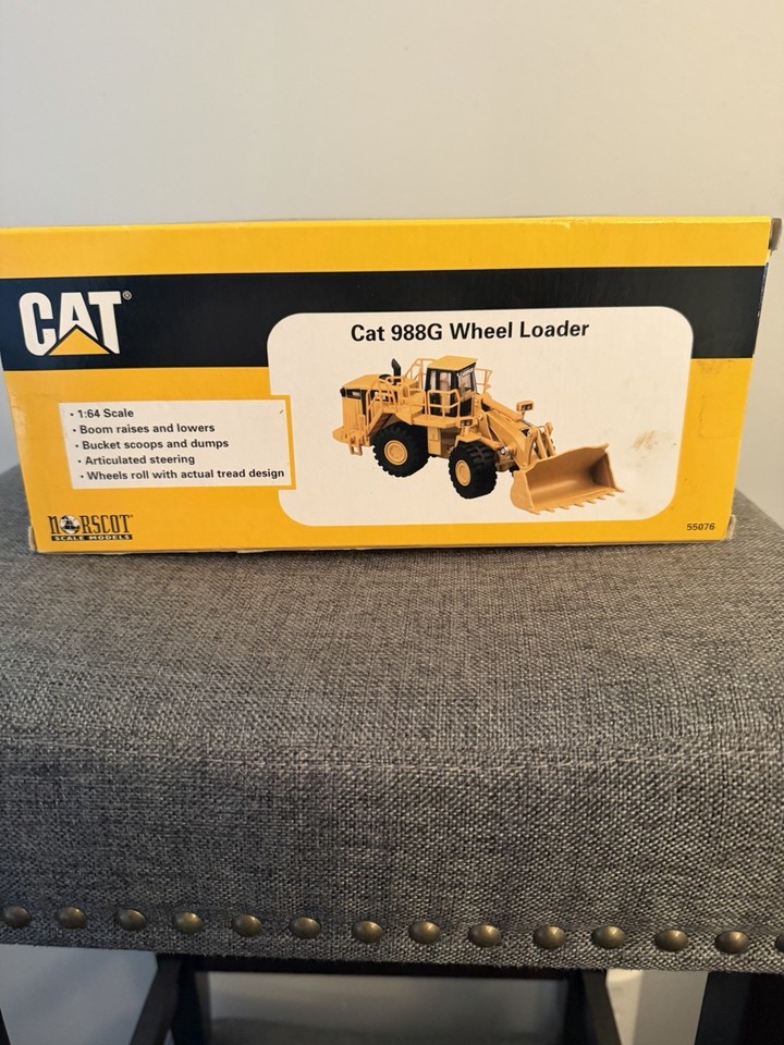 NEW CAT 988G Wheel Loader (55076) Norscot Scale Models NIB | eBay