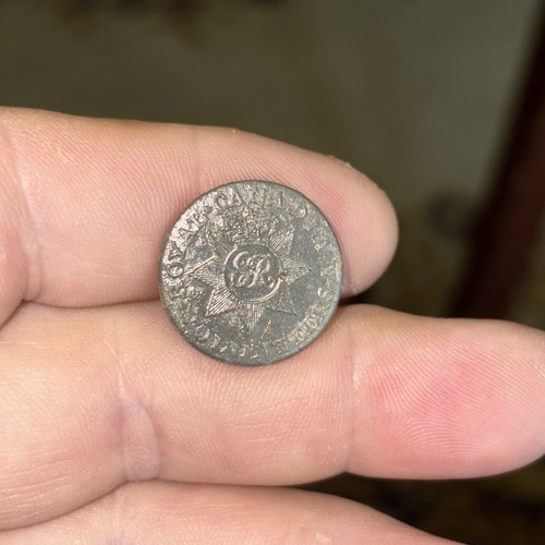 War Of 1812 Rare Royal Canadian Volunteers Button Americans Fighting In ...