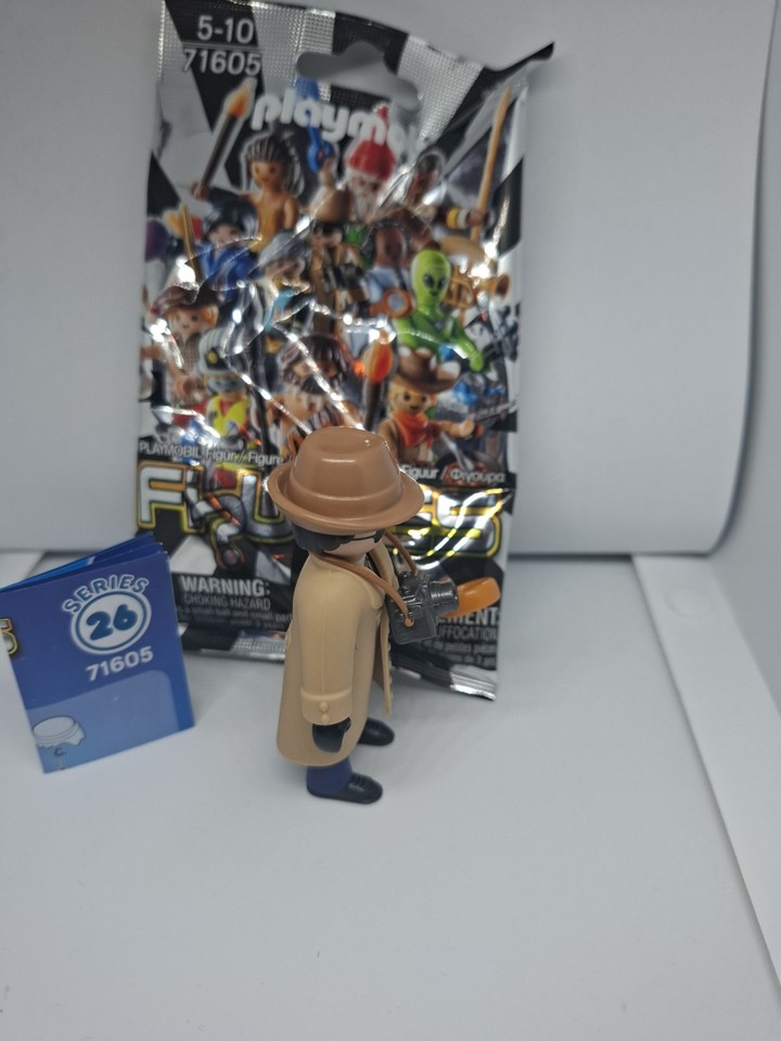 Playmobil series 26 boys detective investigator Figure Brand New 71605 ...