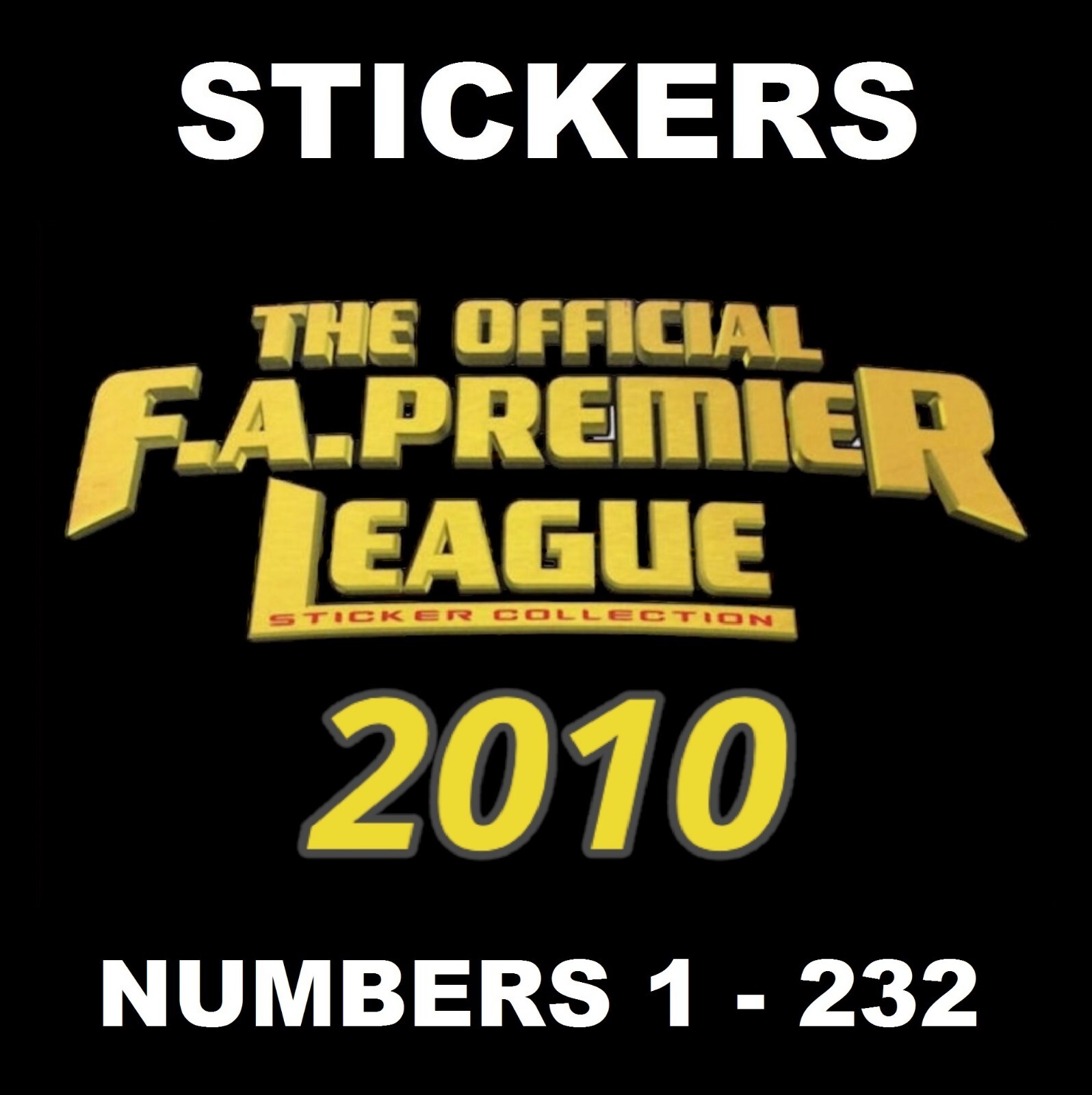Topps 2010 Premier League football stickers # 233 - 462 | eBay UK