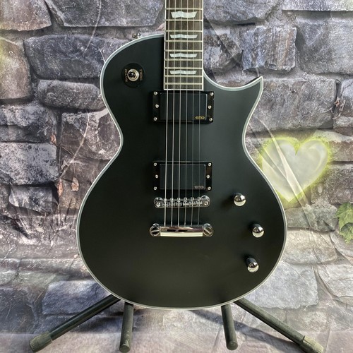 ESP Electric Guitar Matt Black Color EMG Pickups Mahogany Body Free ...