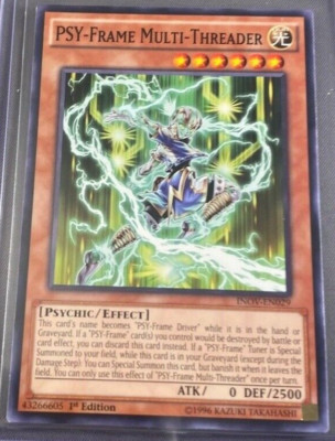 Yugioh! PSY-Frame Multi-Threader - INOV-EN029 - Common - 1st Edition ...