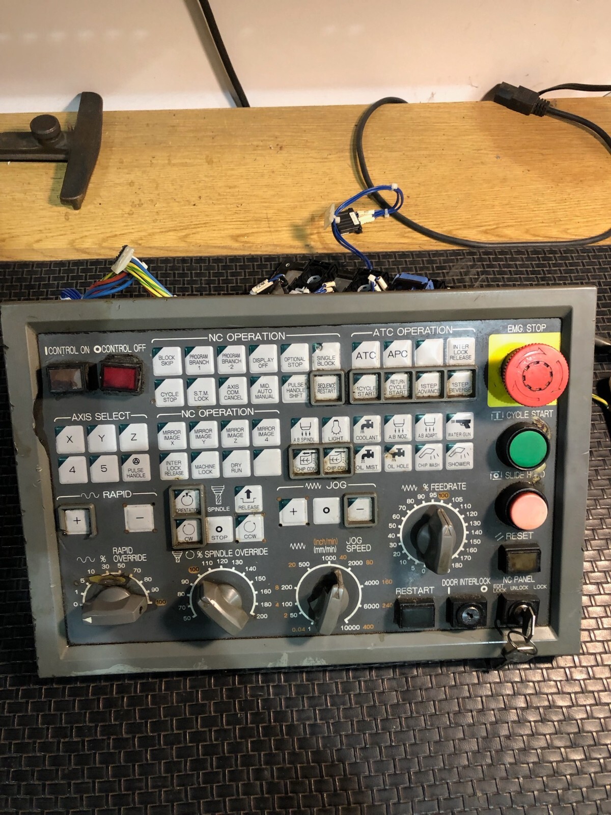 Okuma Operator Control OSP-U100M MPMN A911-2196 | eBay