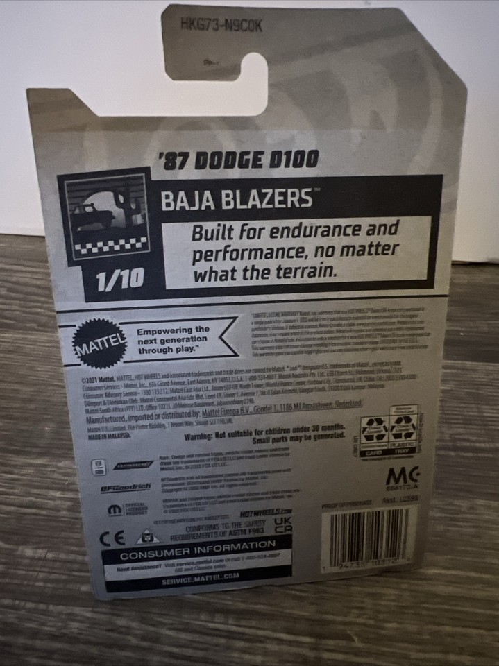 Hot Wheels '87 Dodge D100 Pink | eBay