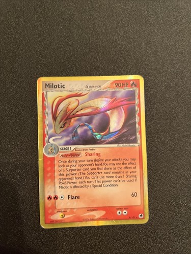 Milotic (Delta Species) - 5/101 - Holo Rare Dragon Frontiers Pokemon | eBay