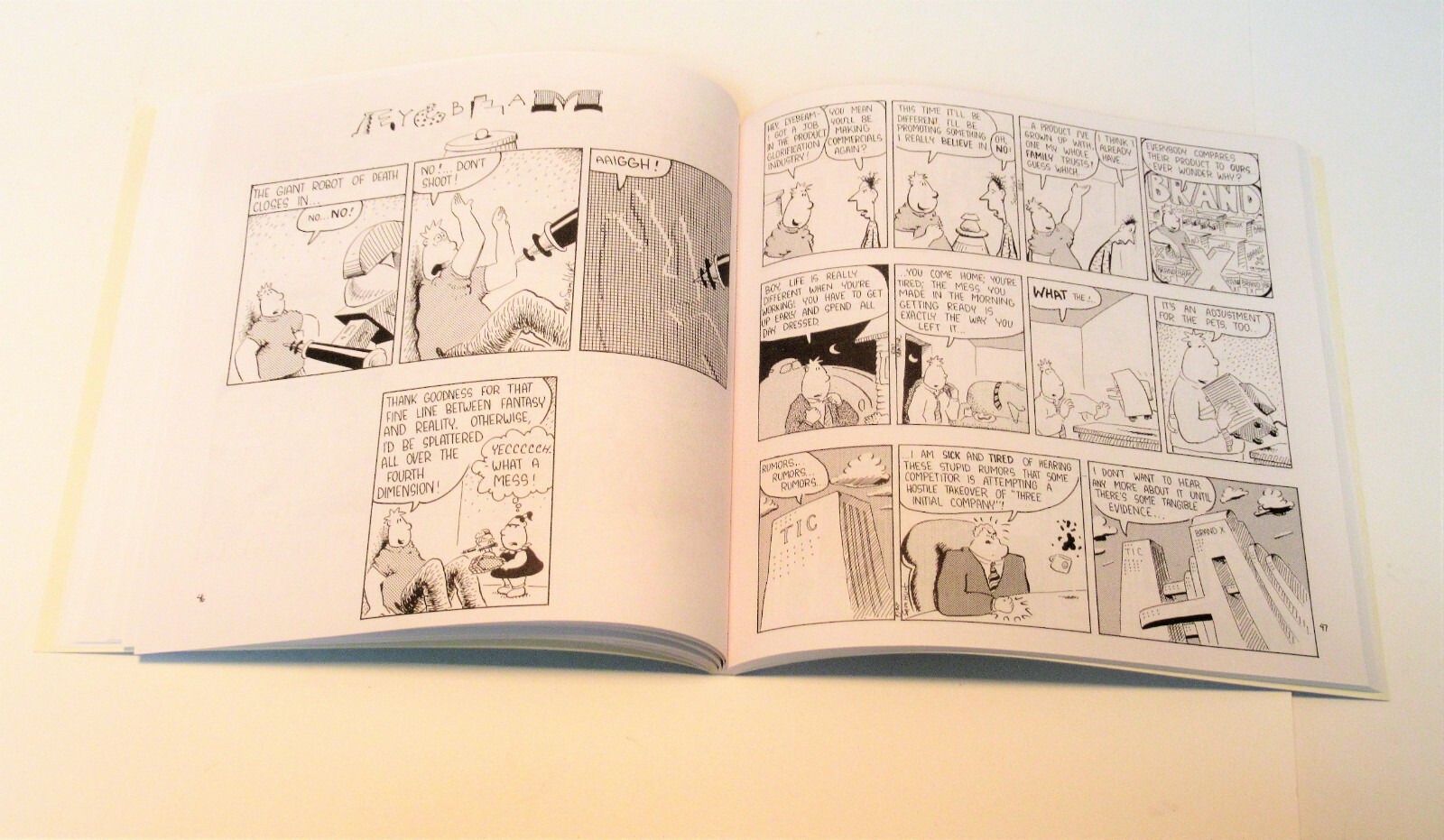 EYEBEAM: RENDER UNTO PEACHES BY SAM HURT COMIC STRIP COLLECTION VERY ...