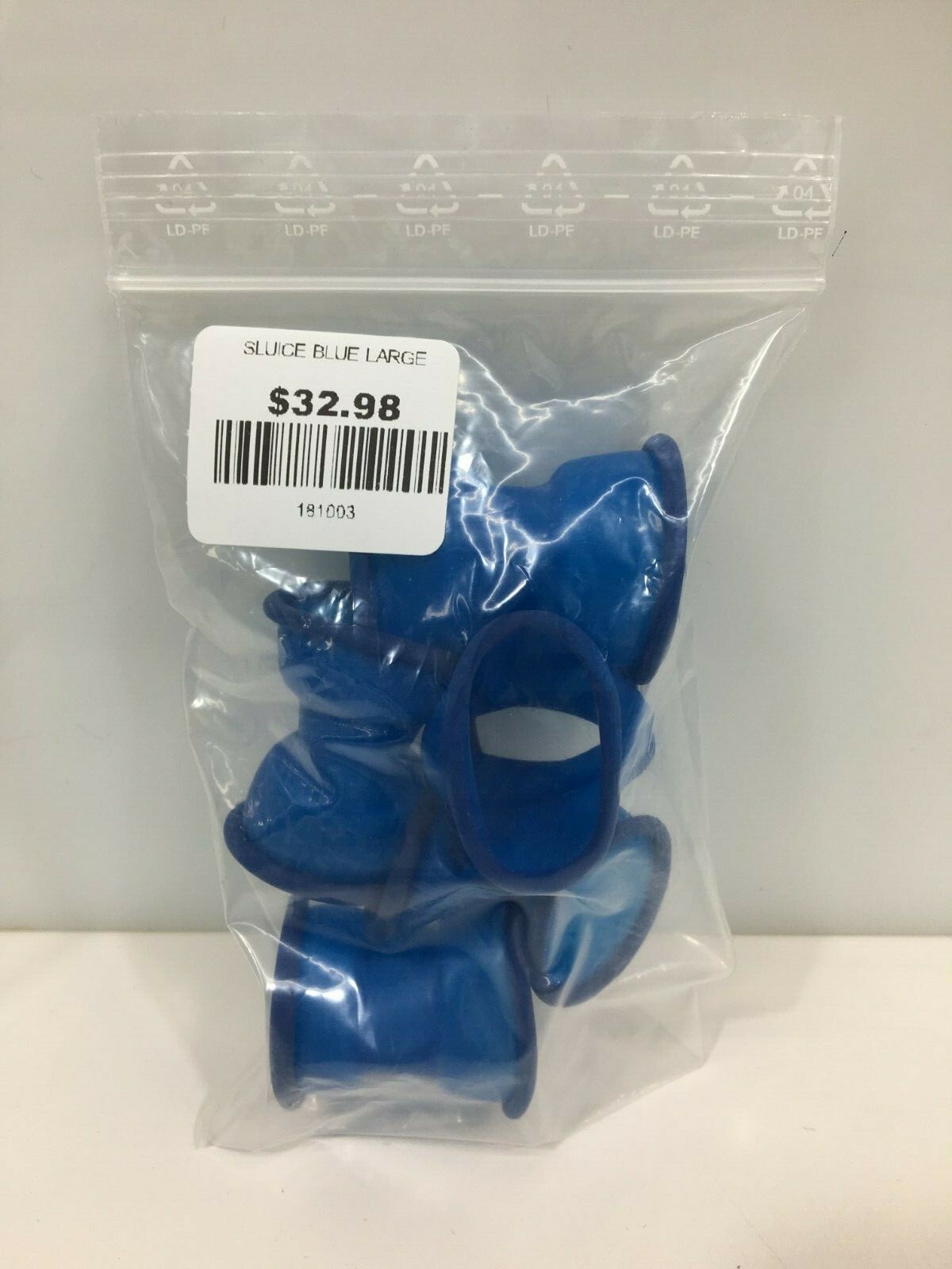 PeniMaster Pro Sluice rings in sizes BLUE (L) GREEN (S) YELLOW (M) - 2 ...