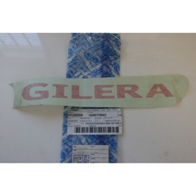 Adesivo logo Gilera Graphic logo sticker Gilera Runner 125 FX 2T 98-02 ...
