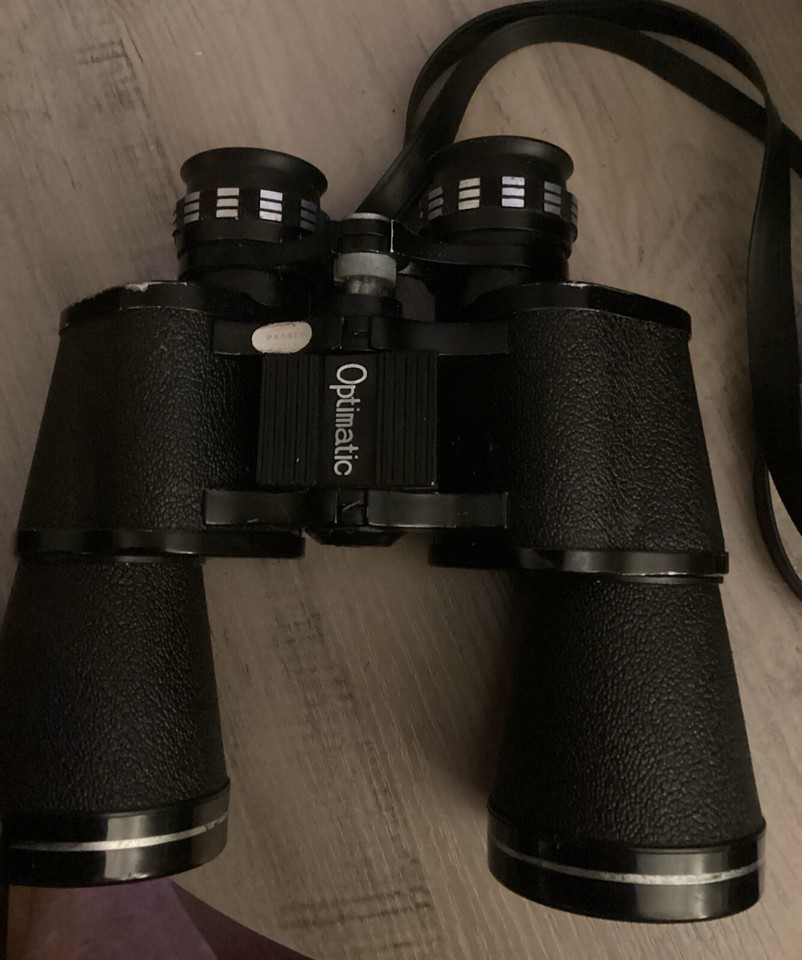 Vintage OPTEX OPTIMATIC 10 X 50 BINOCULARS MODEL 135 FIELD 367 @ 1000 With Case | eBay