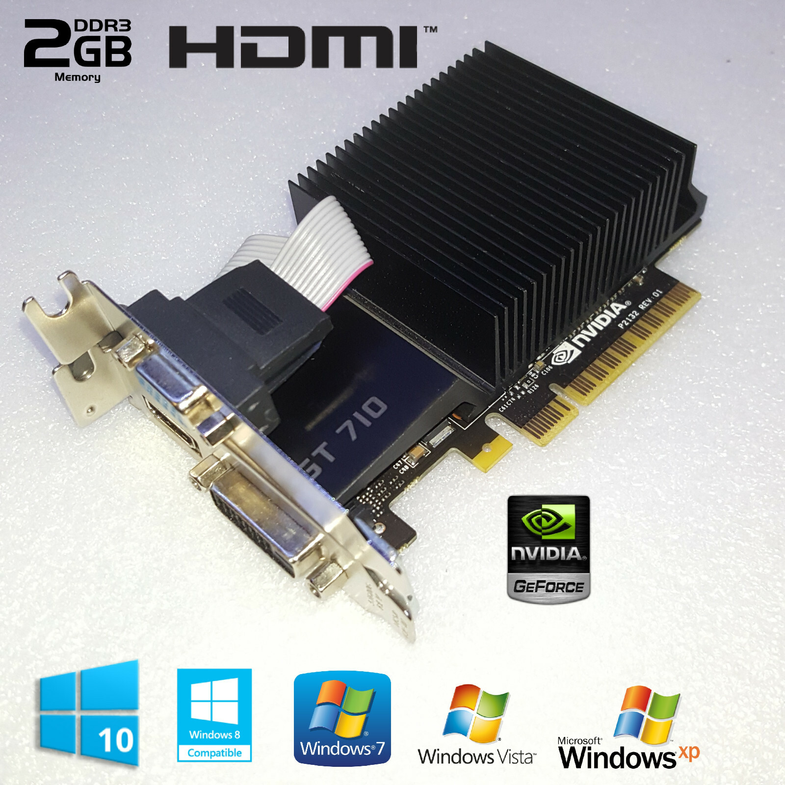 Dell Optiplex SFF 7010 7020 7040 7050 9010 9020 2GB HDMI Video Graphics ...