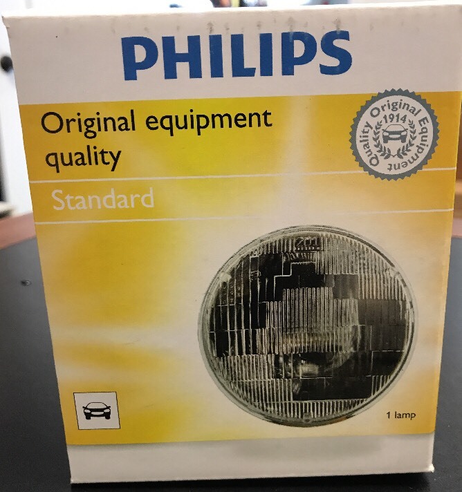 Philips Standard Sealed Beam Light Bulb H5001 *NEW* H5001 12V 50W 1-pk ...