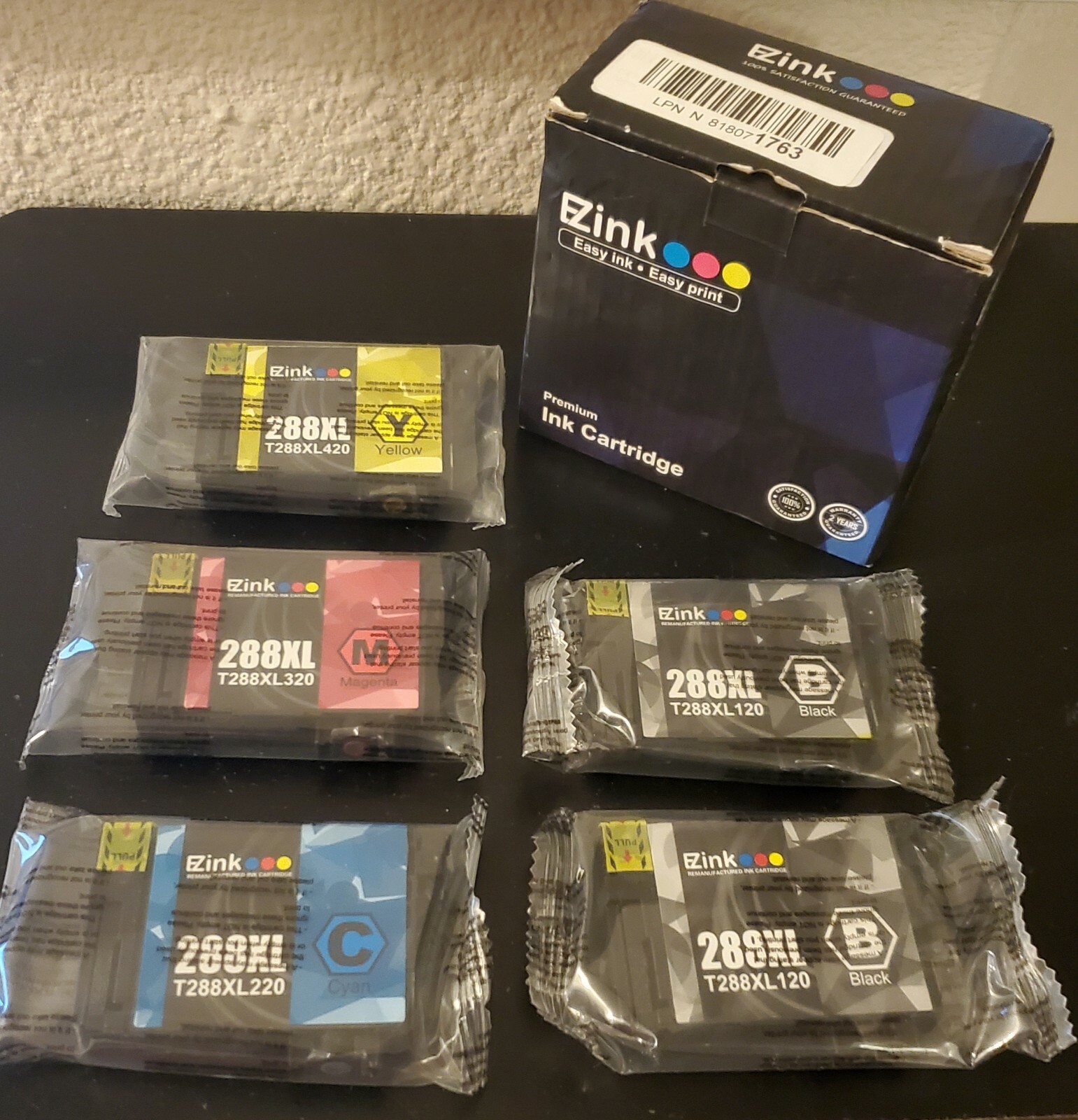 EZink Premium Ink Cartridge 5pk | eBay