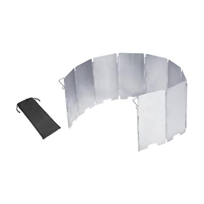 Foldable Camping Stove Windscreen Camp Stove Wind Guard Wind Blocker ...