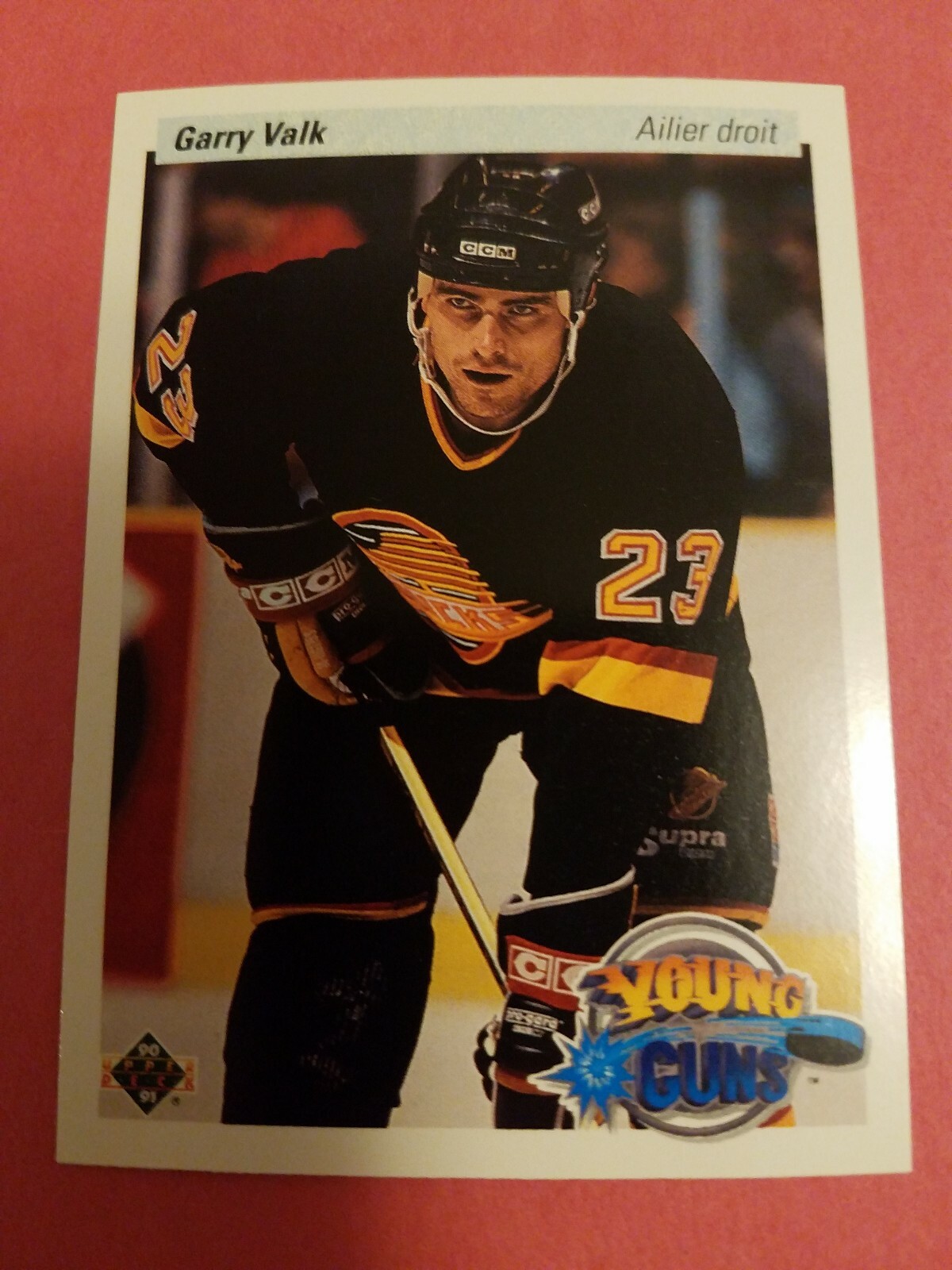 1990-91 GARRY VALK YOUNG GUNS UPPER DECK NHL HOCKEY CARD #530 | eBay