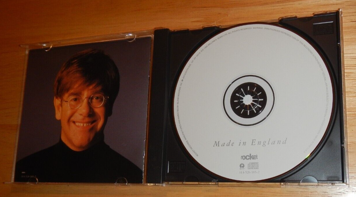 ELTON JOHN - MADE IN ENGLAND - CD | eBay