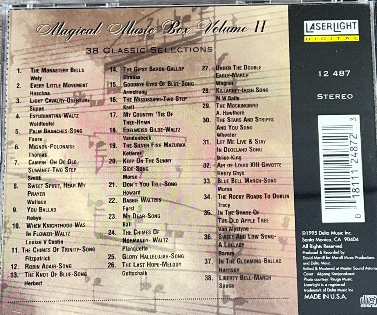 Magical Music Box, Vol. 2 by Various Artists (CD, May-1995, Laserlight ...
