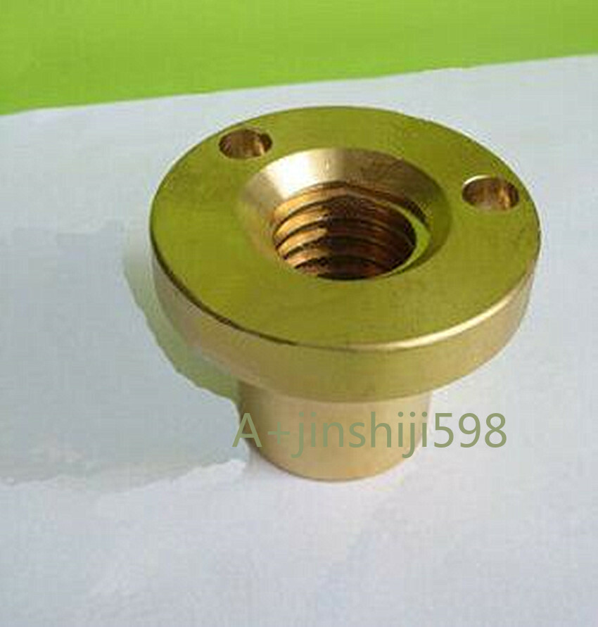CNC Milling Machine Parts Bushing Z-axis Screw Copper Brass Nut Tool ...