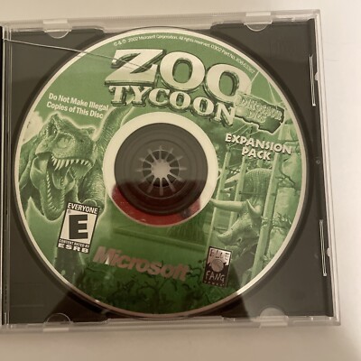 Zoo Tycoon: Dinosaur Digs (PC, 2002) PC Computer Game DISC ONLY | eBay