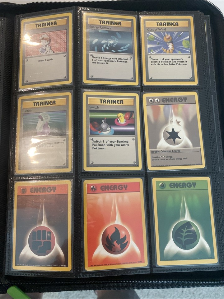 Pokemon Complete Base Set 102/102, Unlimited, NM!!! Look At Pics!! | eBay