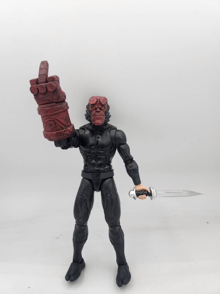 Marvel Legends Custom Hellboy Kit 1/12 Scale Painted | eBay