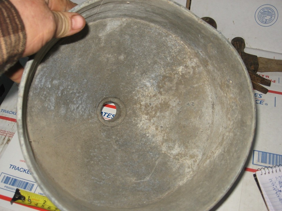 OLD FARM TRACTOR FUEL FUNNEL LOCK ON TYPE FUNNEL FOR JD, IH, CASE ...