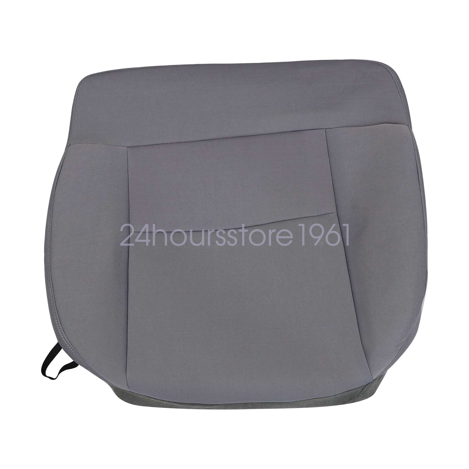 For 2004-2008 Ford F150 Lariat Front Cloth Seat Cover Gray & Driver ...