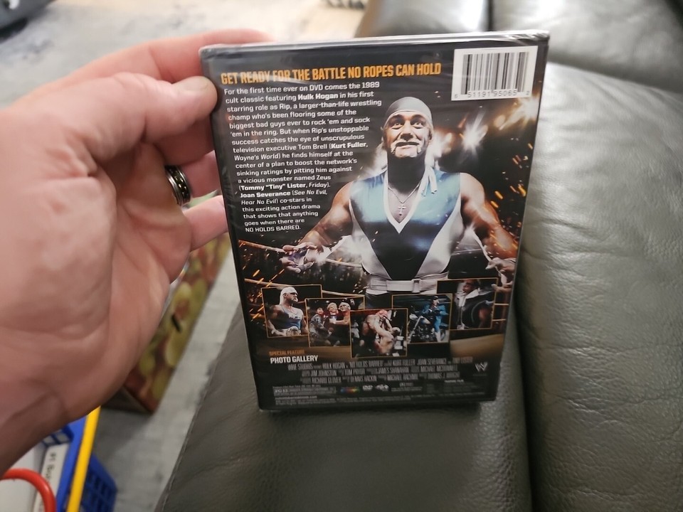 No Holds Barred 1989 DVD Sealed Brand New Hulk Hogan WWF Zeus Rare ...