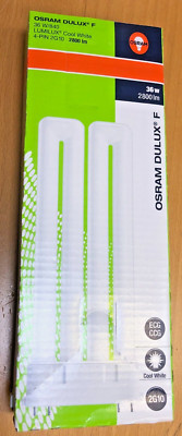 Osram Lumilux Dulux F 36W/840 Cool White Socket 2G 10 4Pin 2800 Lumen ...