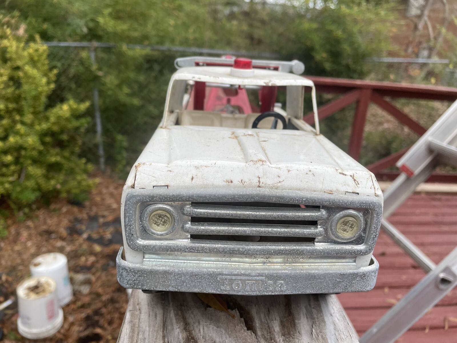 Vintage Tonka AA Wrecker Tow Truck Pressed Steel Toy Vehicle 1960's ...