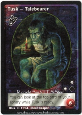 Tusk - Talebearer Nosferatu Jyhad V:TES VTES Vampire CCG | eBay