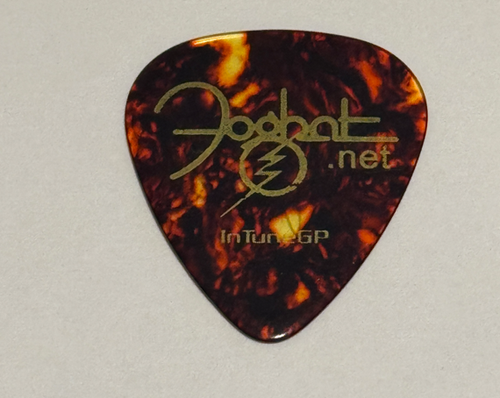 FOGHAT Craig MacGregor Signature Guitar Pick 2010 Tour Stage Band Plectrum RARE | eBay